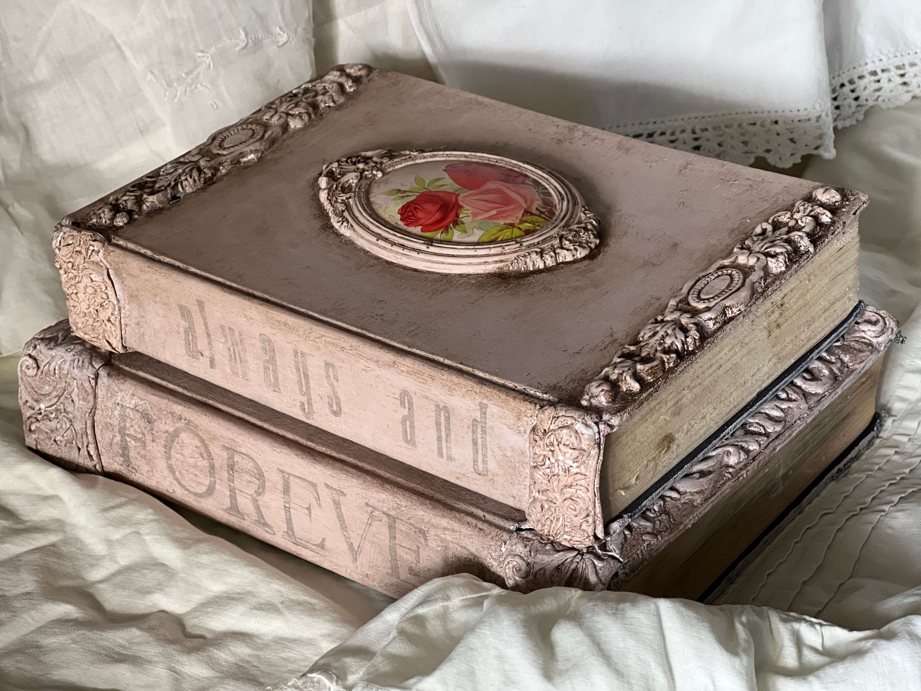 Upcycle Thrifted Books into Darling Valentine’s Table Decor – IOD Public