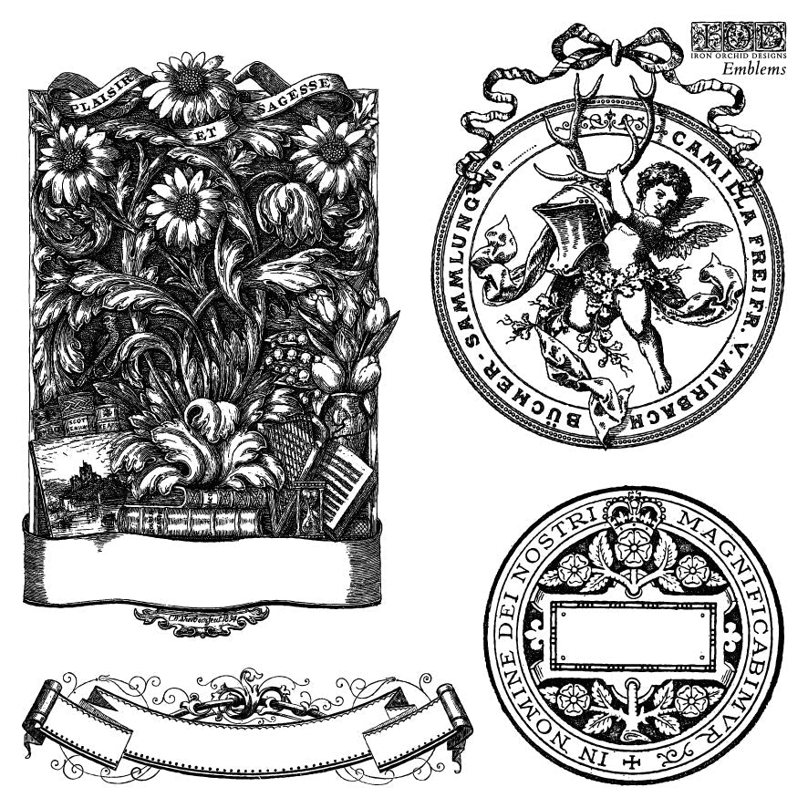 Emblems 6x6 IOD Stamp – IOD Public